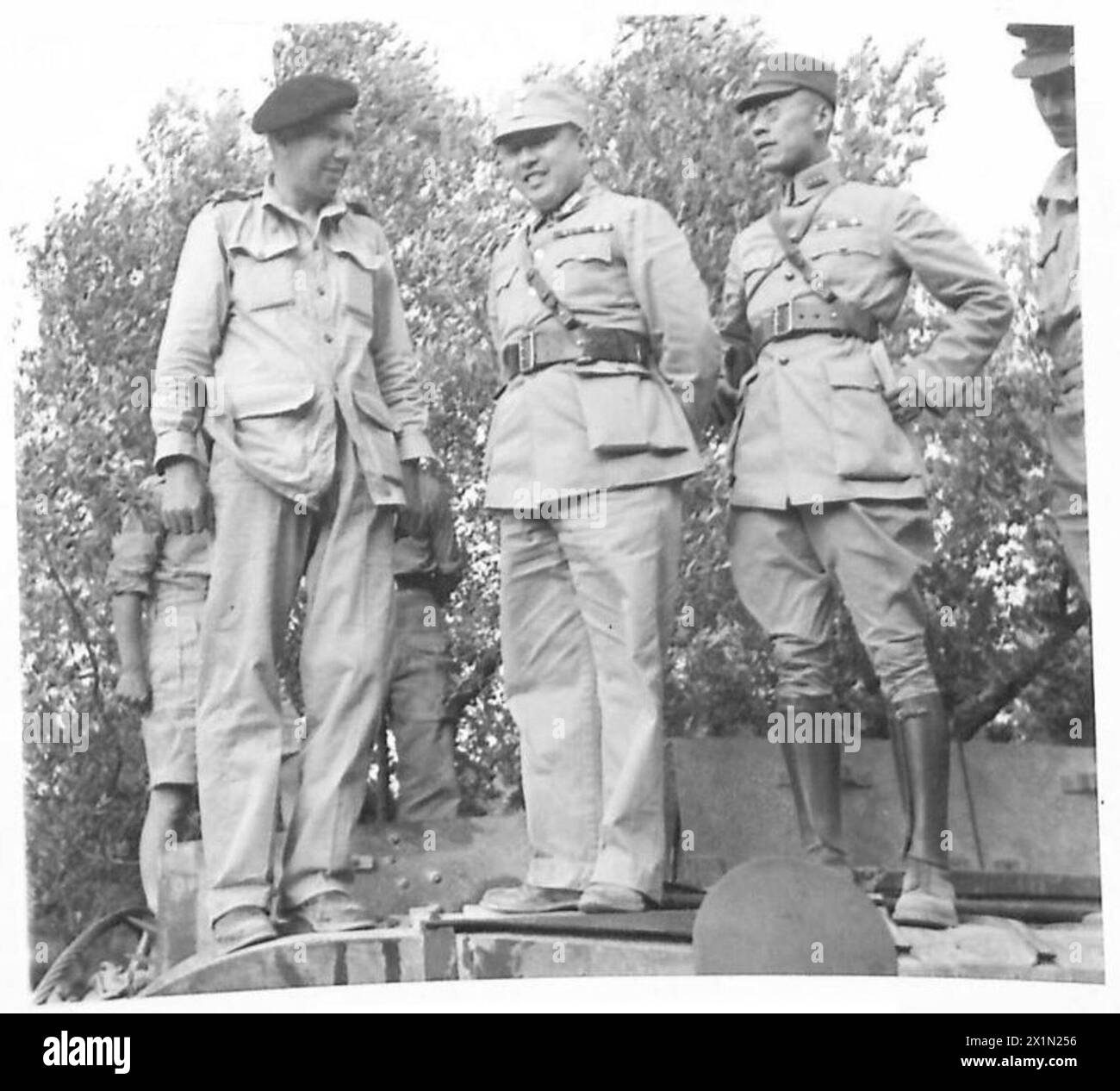 CHINESE MILITARY MISSION IN NORTH AFRICA - General Hoo and Colonel Lew ...