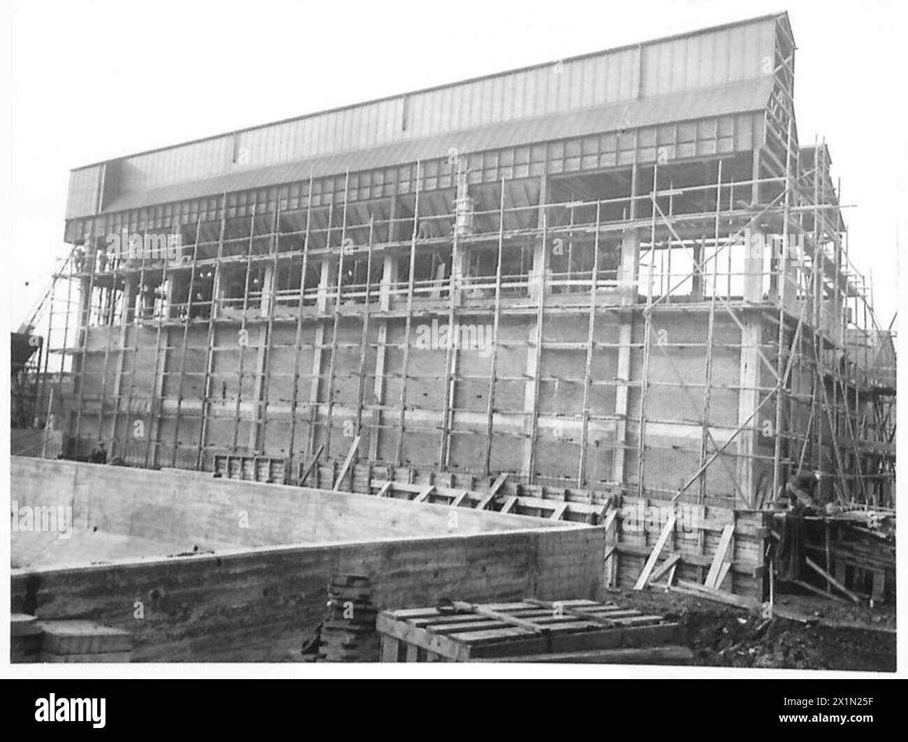 Photographs documenting the buildings of the Central Ordnance Depot at ...