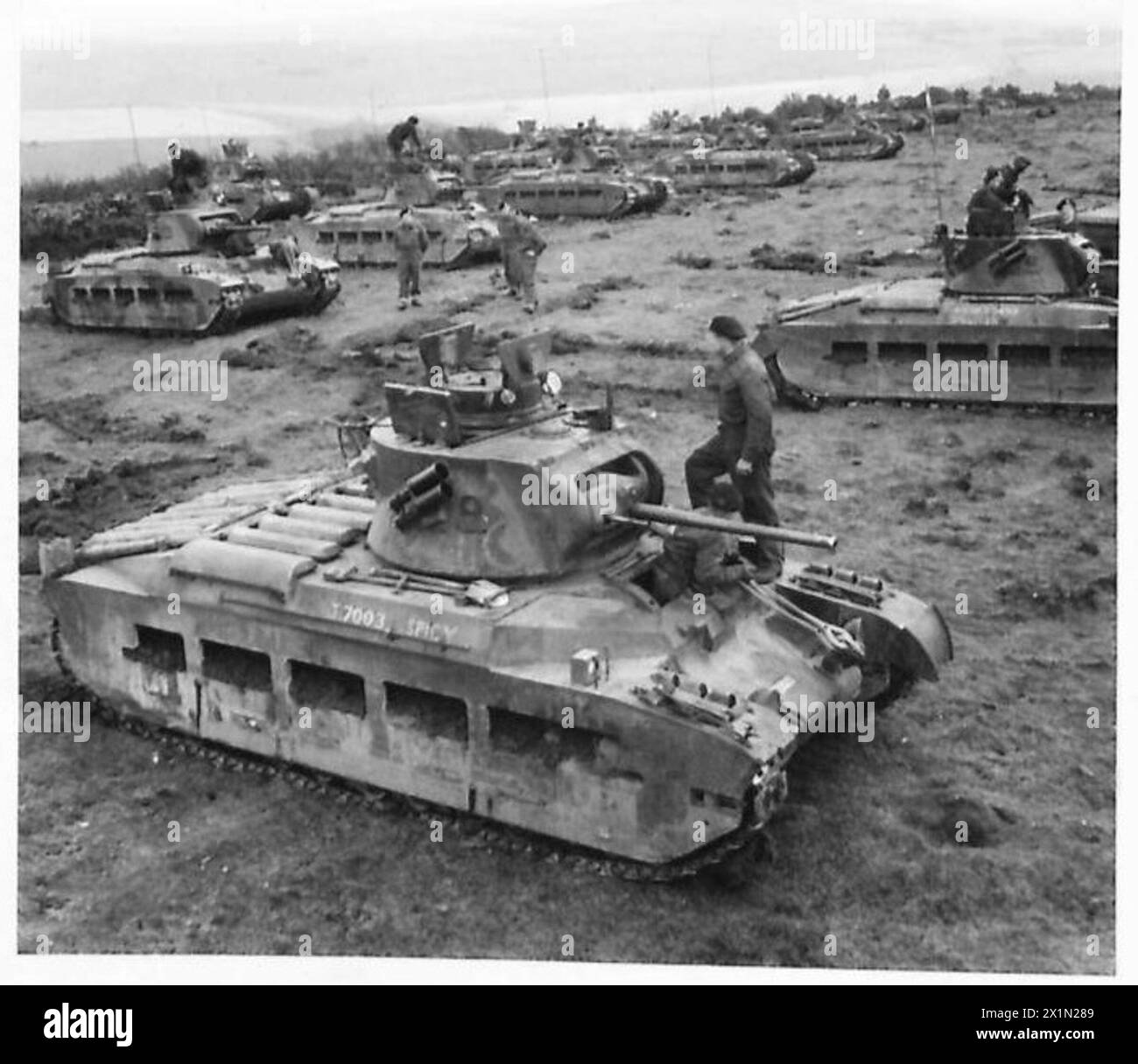 Tanks in training infantry hi-res stock photography and images - Alamy