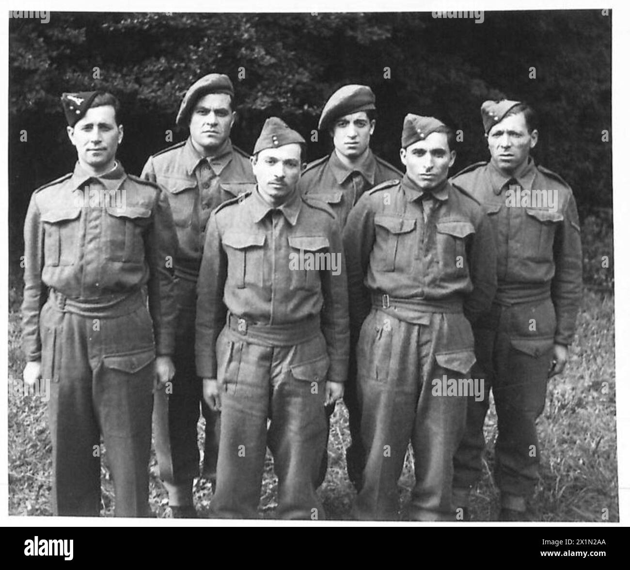 ARAB, ETC. EX-PRISONERS OF WAR IN ENGLAND - SYRIANS AND LEBANESE Front ...