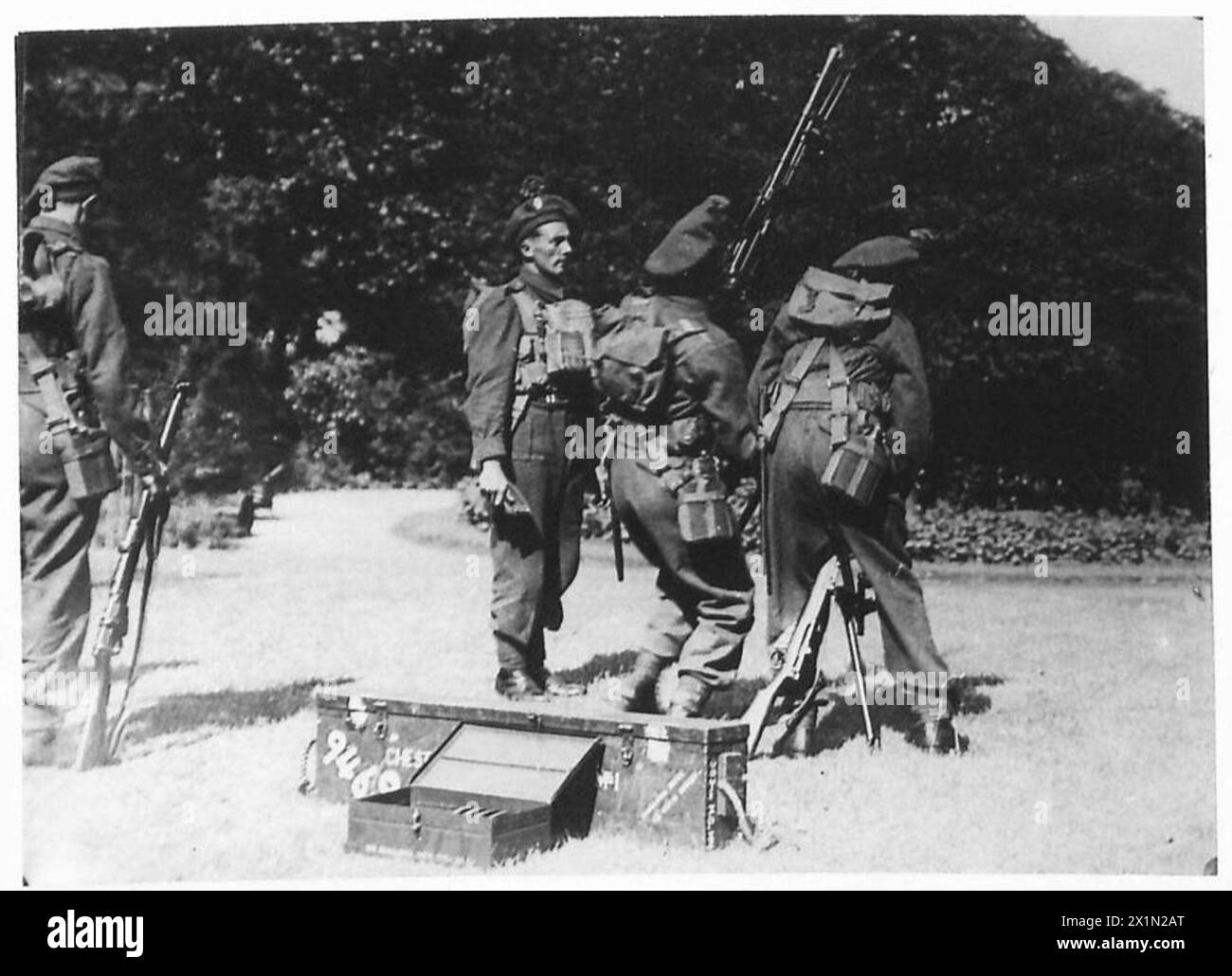 Small arms training exercise Cut Out Stock Images & Pictures - Alamy