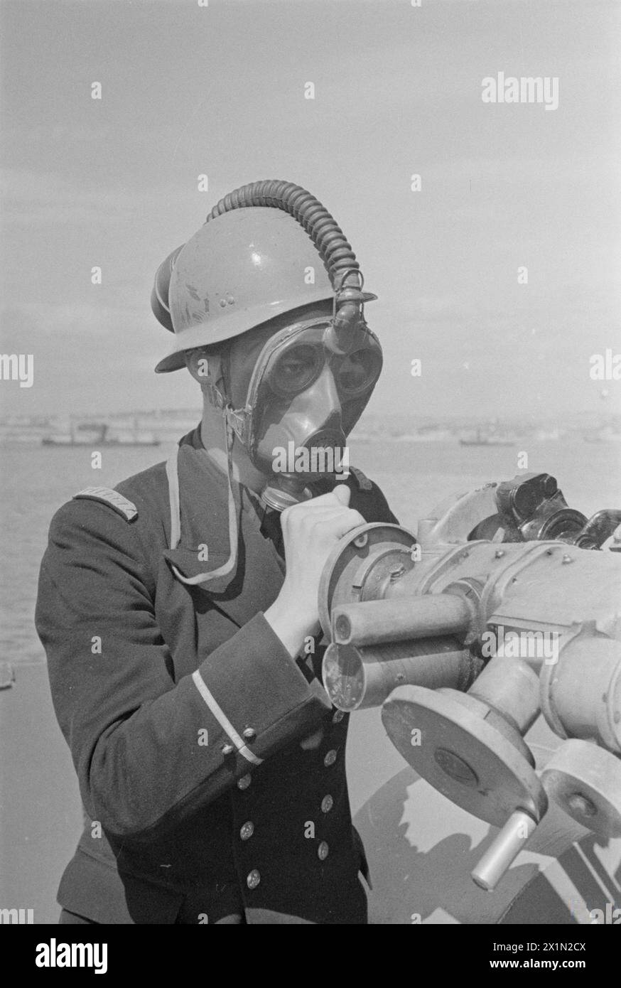 THE FRENCH SLOOP COMMANDANT DUBOC NOW IN SERVICE WITH THE BRITISH NAVY ...