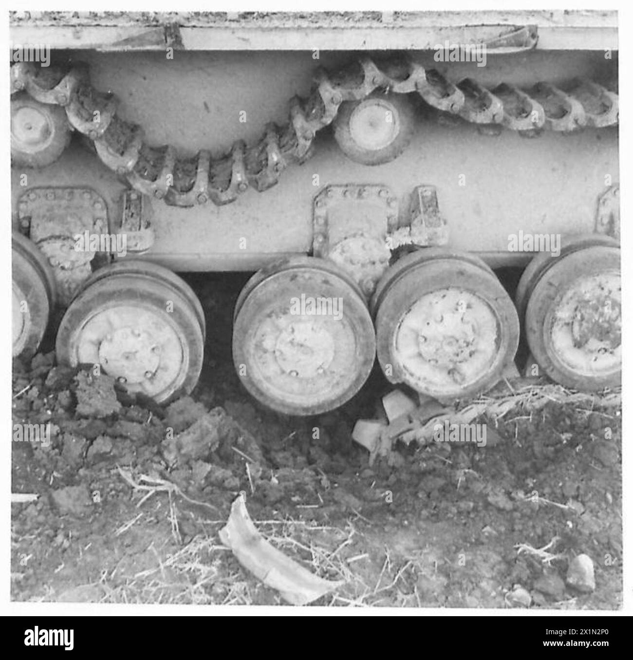 Photographs document damage caused by British Army tests for record ...