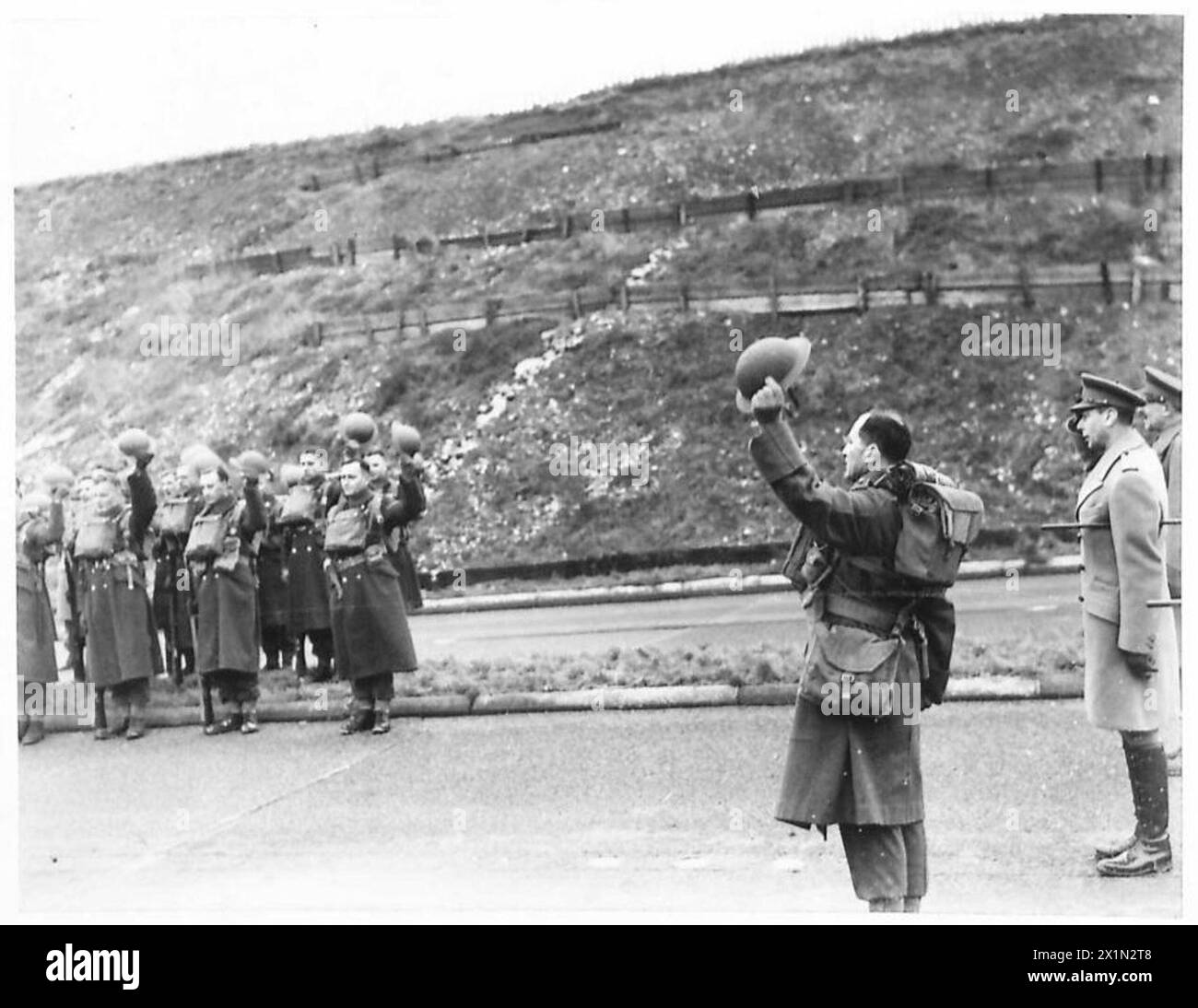 Reviewing regiment Black and White Stock Photos & Images - Alamy