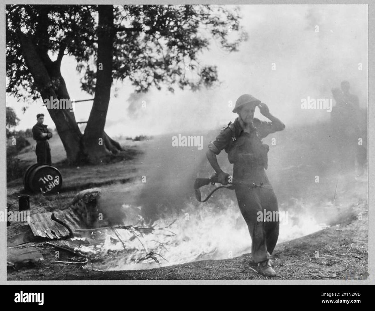 A BOMBER COMMAND SCHOOL : - 11207 Picture (issued 1943) shows - An ...