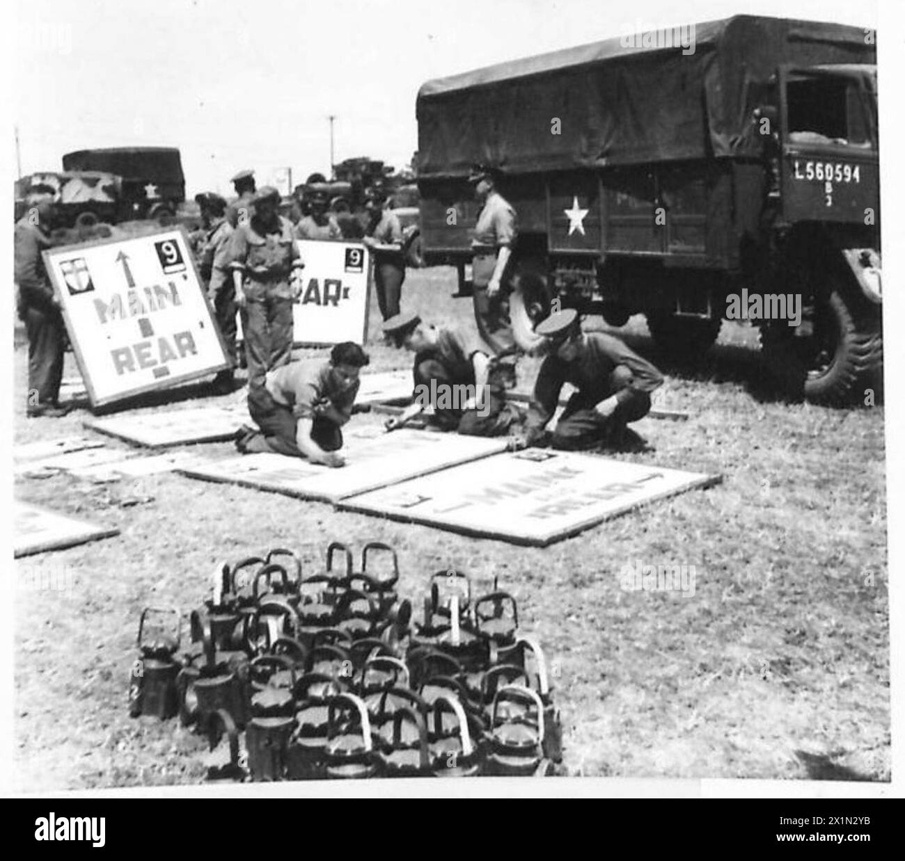 World war ii world war ii normandy Black and White Stock Photos ...