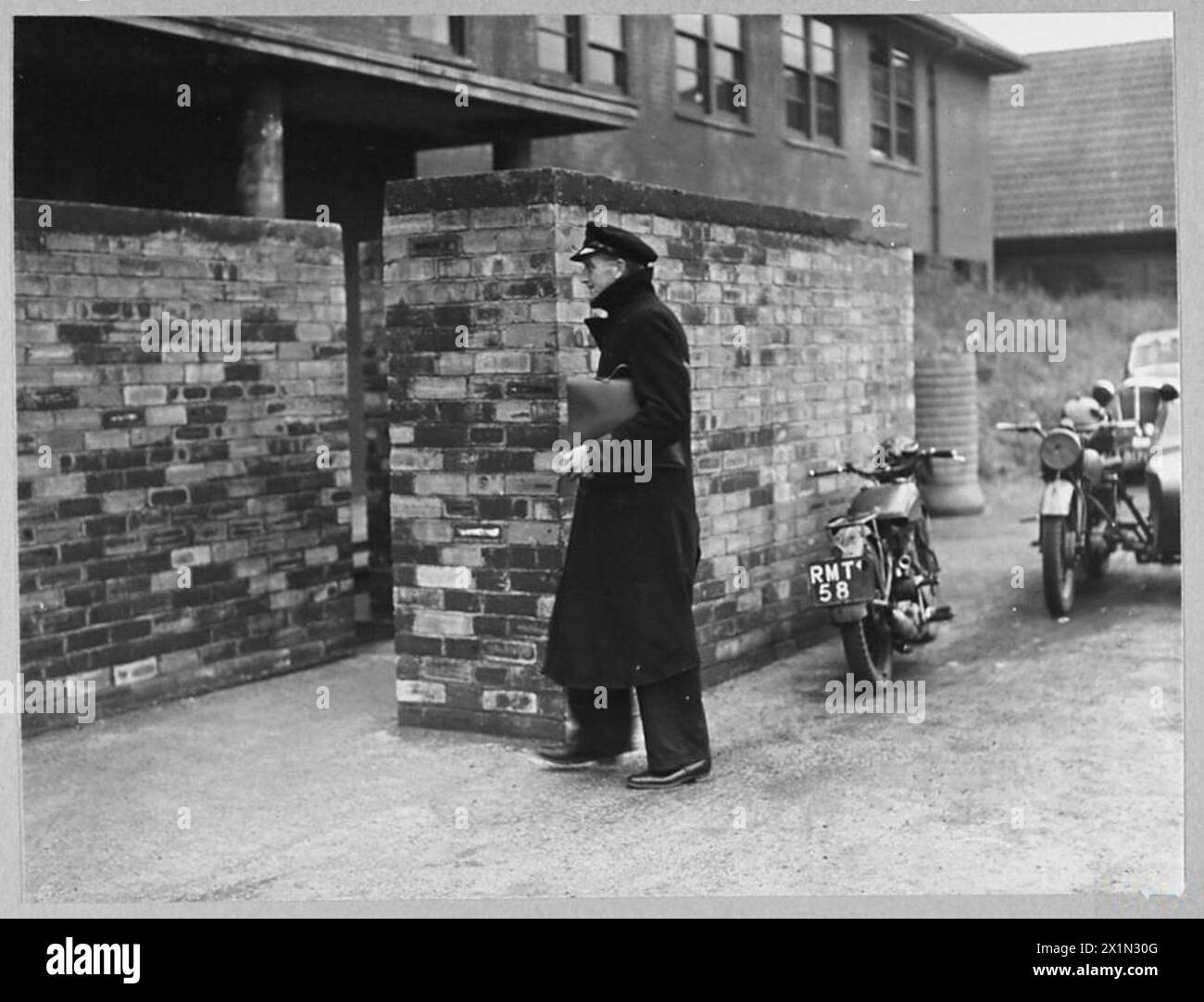 AN R.A.F. MAINTENANCE UNIT - (10164) Picture (issued 1943) shows - The ...