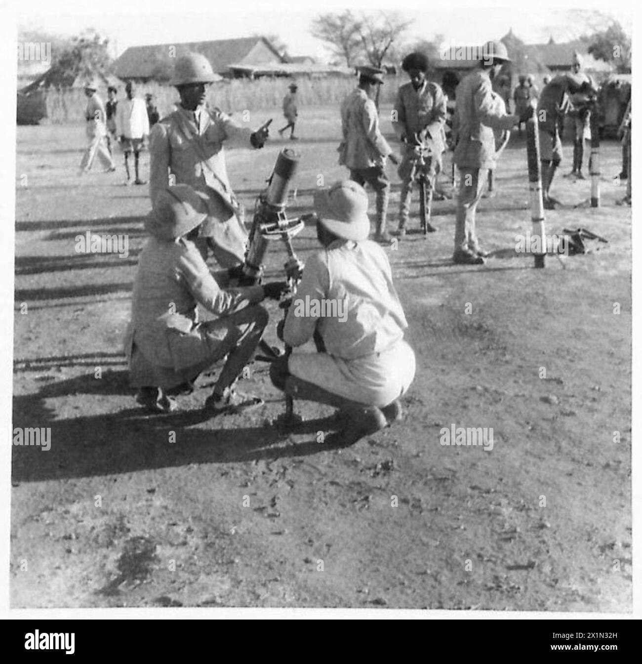 ETHIOPIAN WARRIORS AID BRITISH TROOPS - Abyssinian warriors are now ...