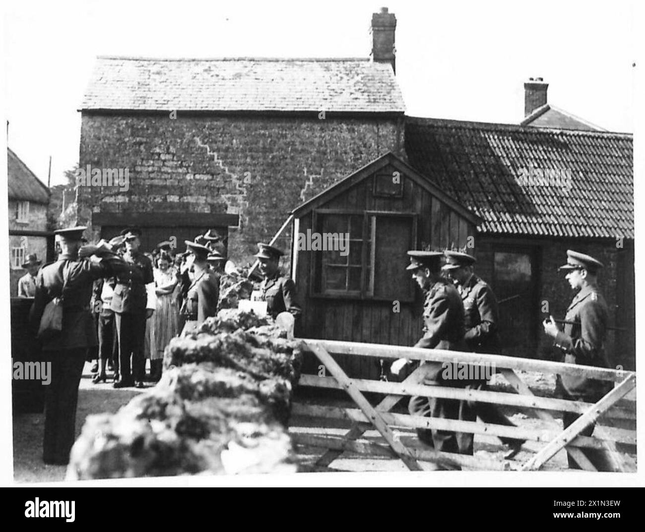 His Majesty the King visits British troops departing as the first ...