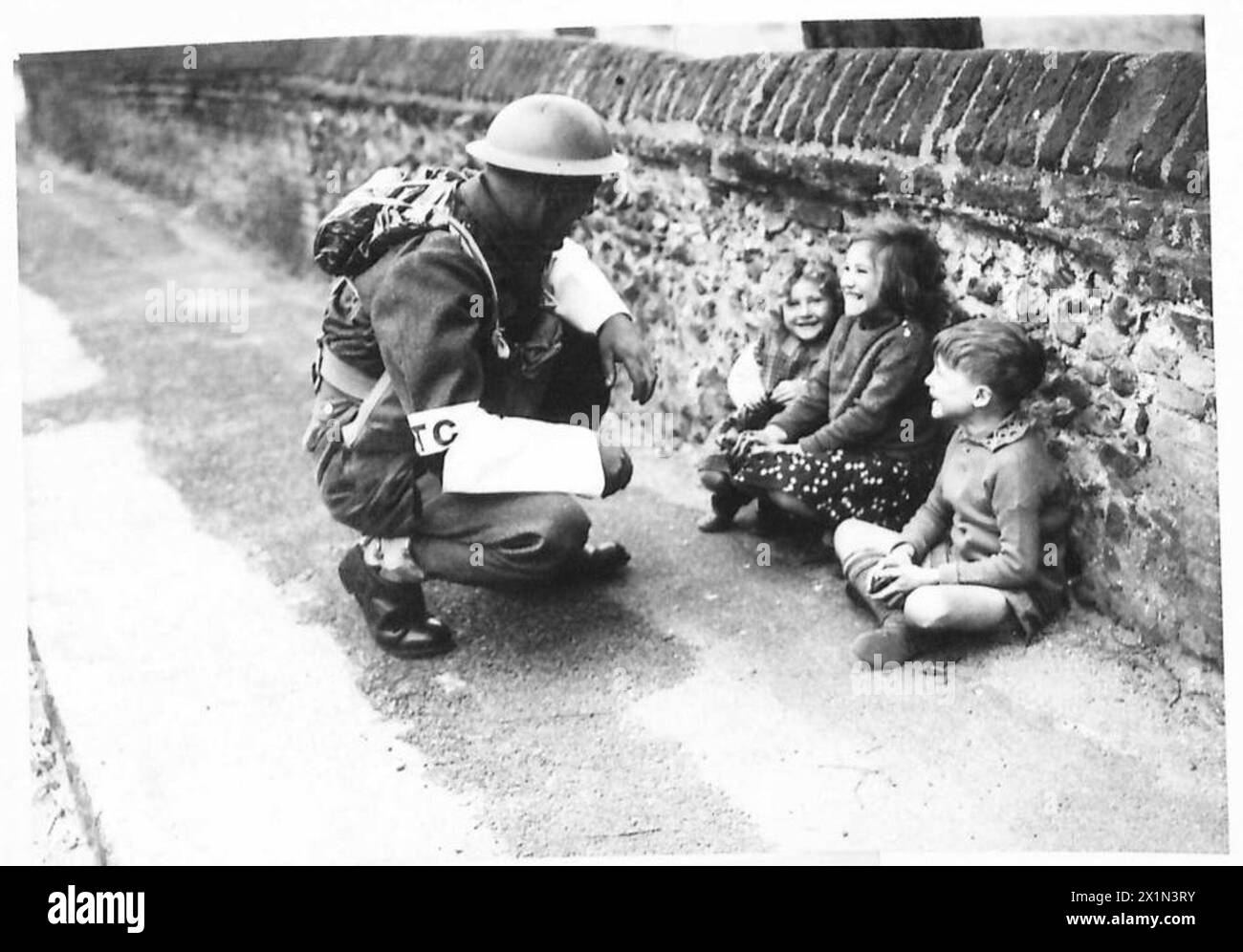 Road safety personnel signals Black and White Stock Photos & Images - Alamy