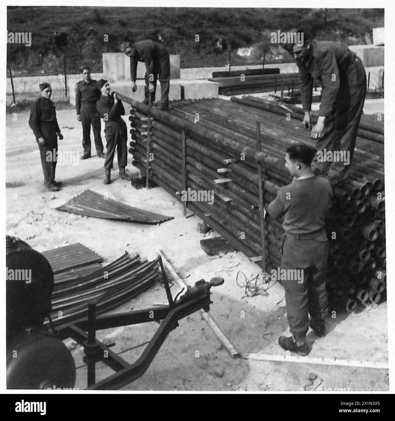 Army supply dump hi-res stock photography and images - Alamy