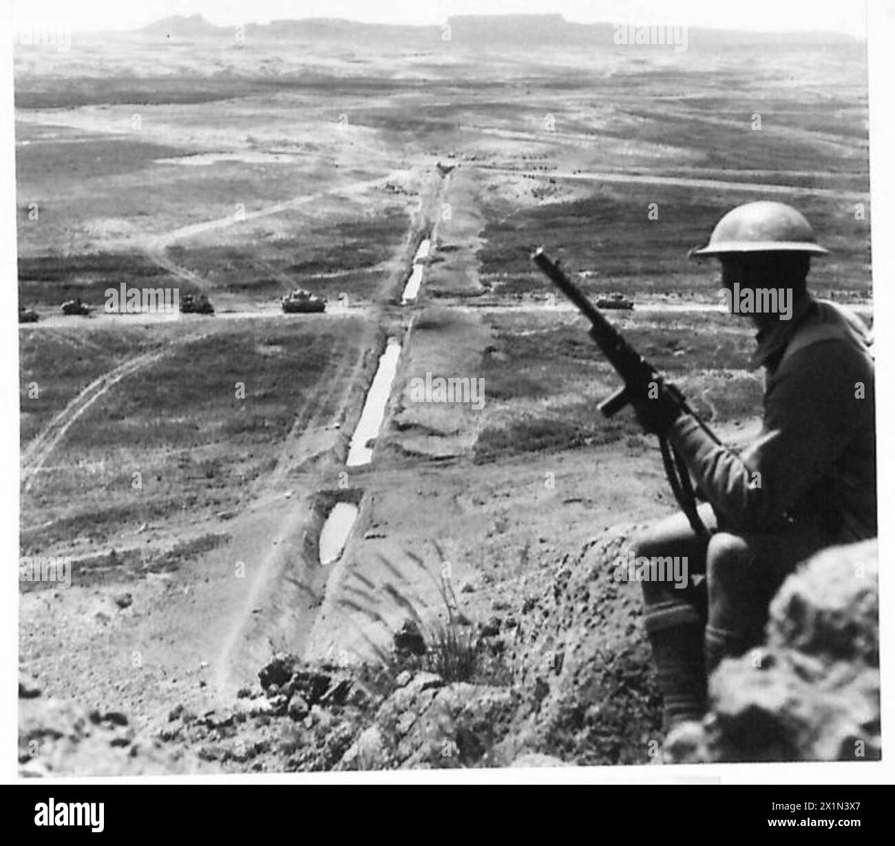 Anti tank obstacle Cut Out Stock Images & Pictures - Alamy