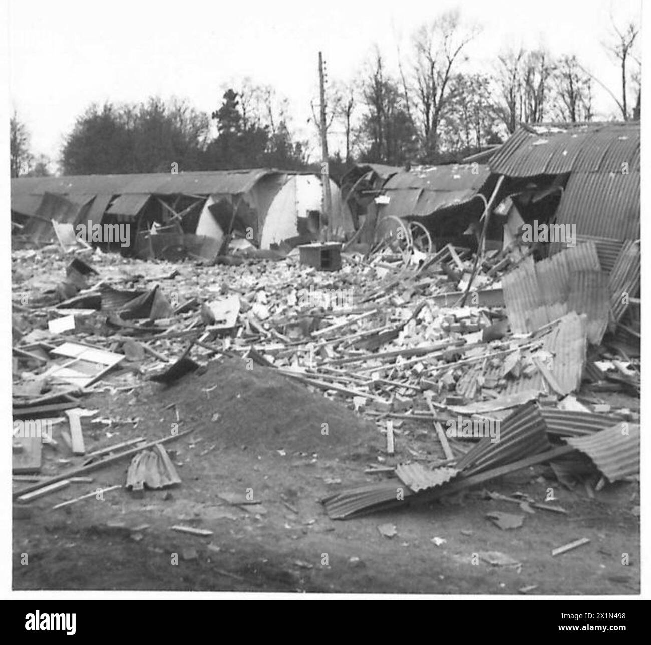 DAMAGE TO W.D. PROPERTY IN BELFAST - 24th London General Hospital at ...
