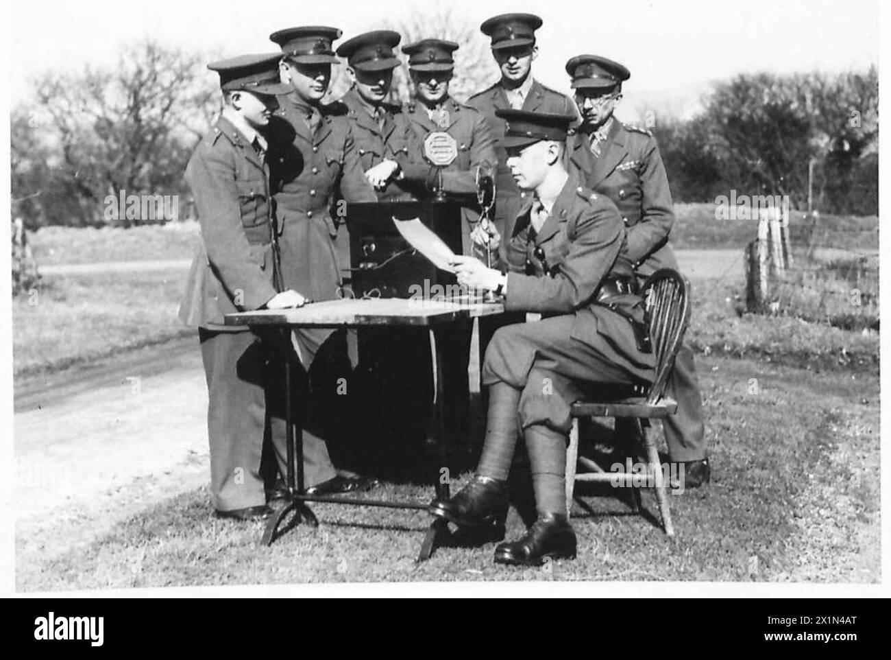 Royal signal corps Black and White Stock Photos & Images - Alamy