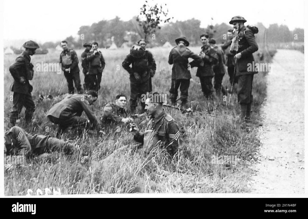 British army training area Cut Out Stock Images & Pictures - Alamy