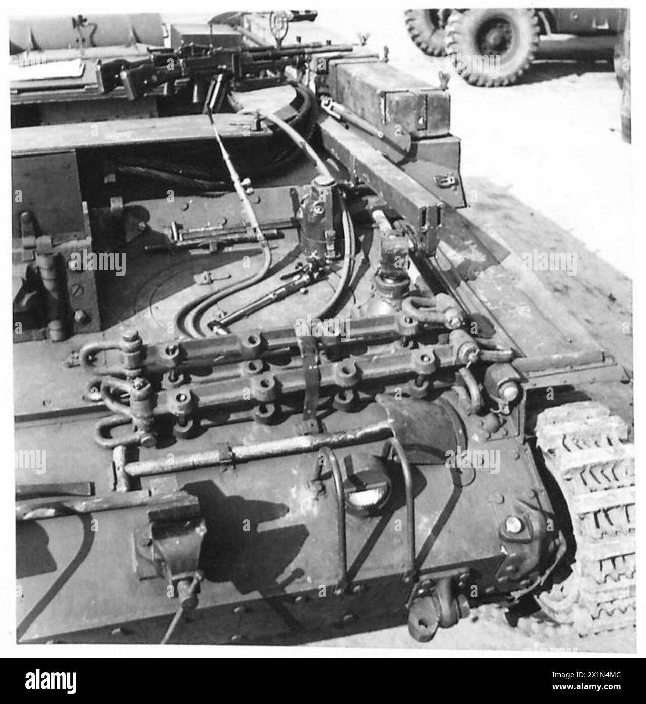 Crusader tank Black and White Stock Photos & Images - Alamy