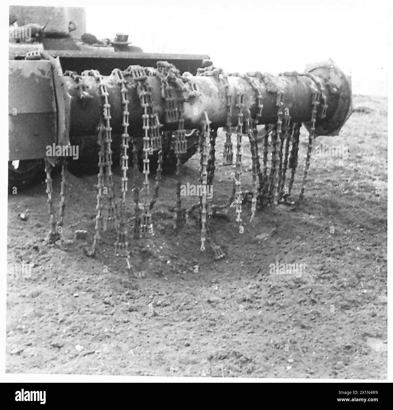SPECIAL ASSIGNMENT FOR 79TH ARMOURED DIVISIONFLAIL TANKS - 3rd mine and flail , British Army ...