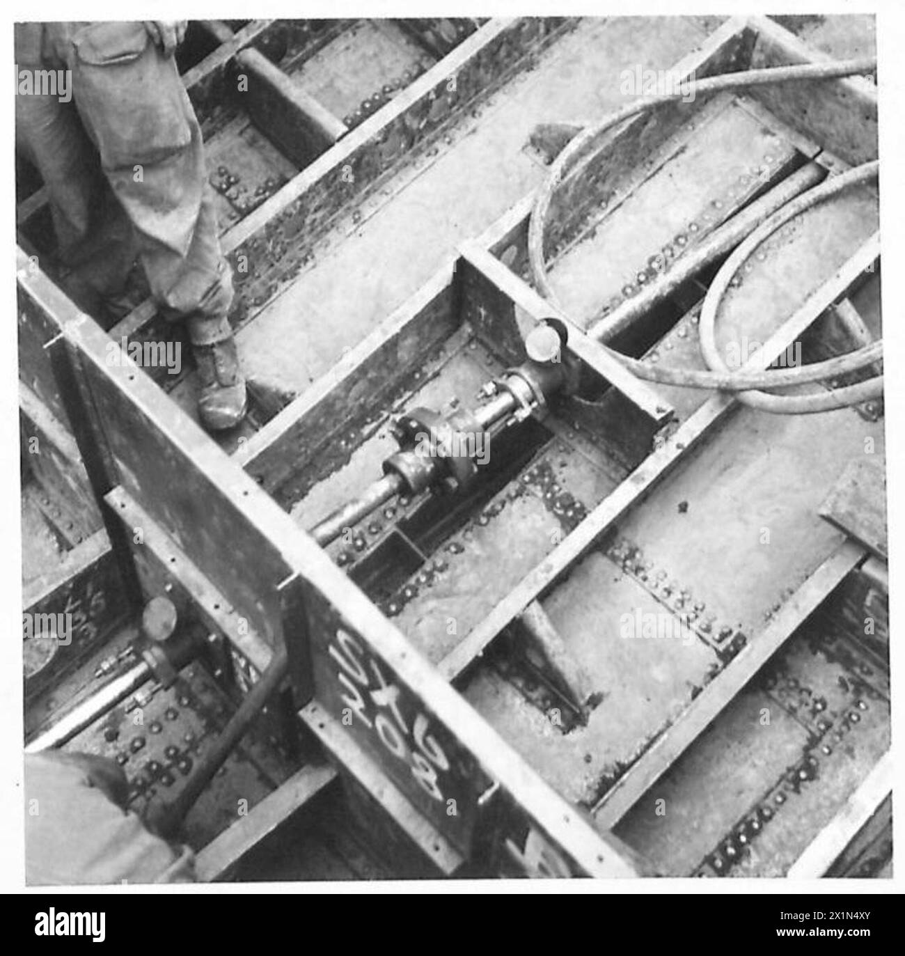 Service shaft construction Cut Out Stock Images & Pictures - Alamy