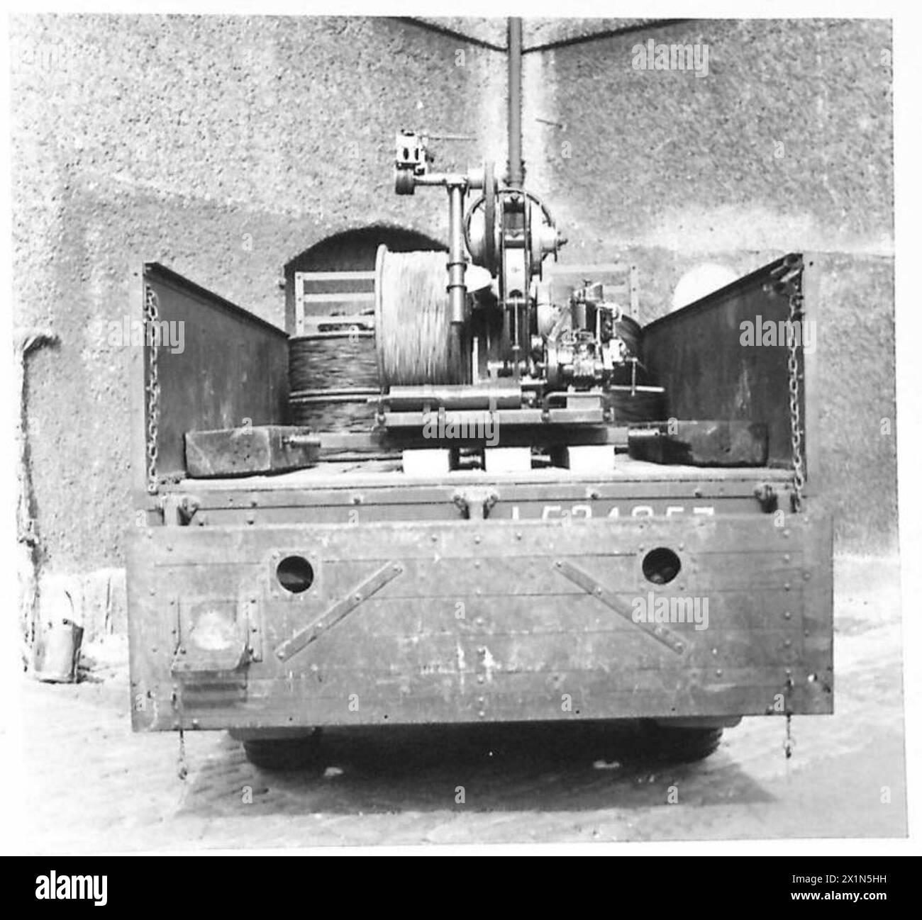 Photographs show the Signals mechanical trailer converted to fit a 3 ...