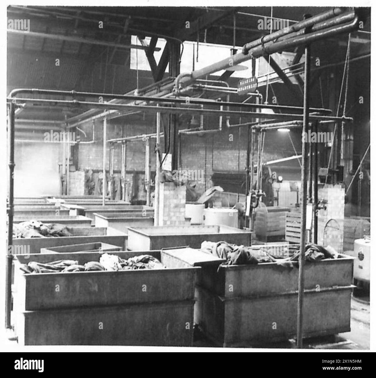 DECONTAMINATION AND LAUNDRY UNIT - The washing and drying plant ...