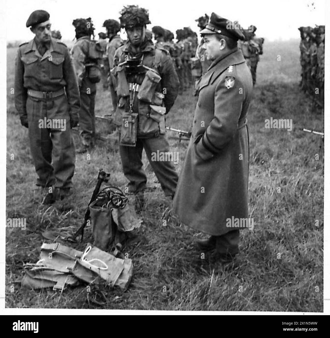 British 6th airborne division Black and White Stock Photos & Images - Alamy