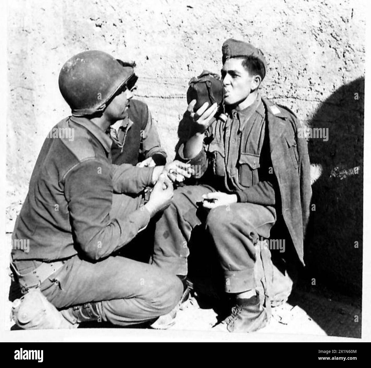 FIFTH ARMY ADVANCE TOWARDS NAPLES - Members of the American Ambulance ...