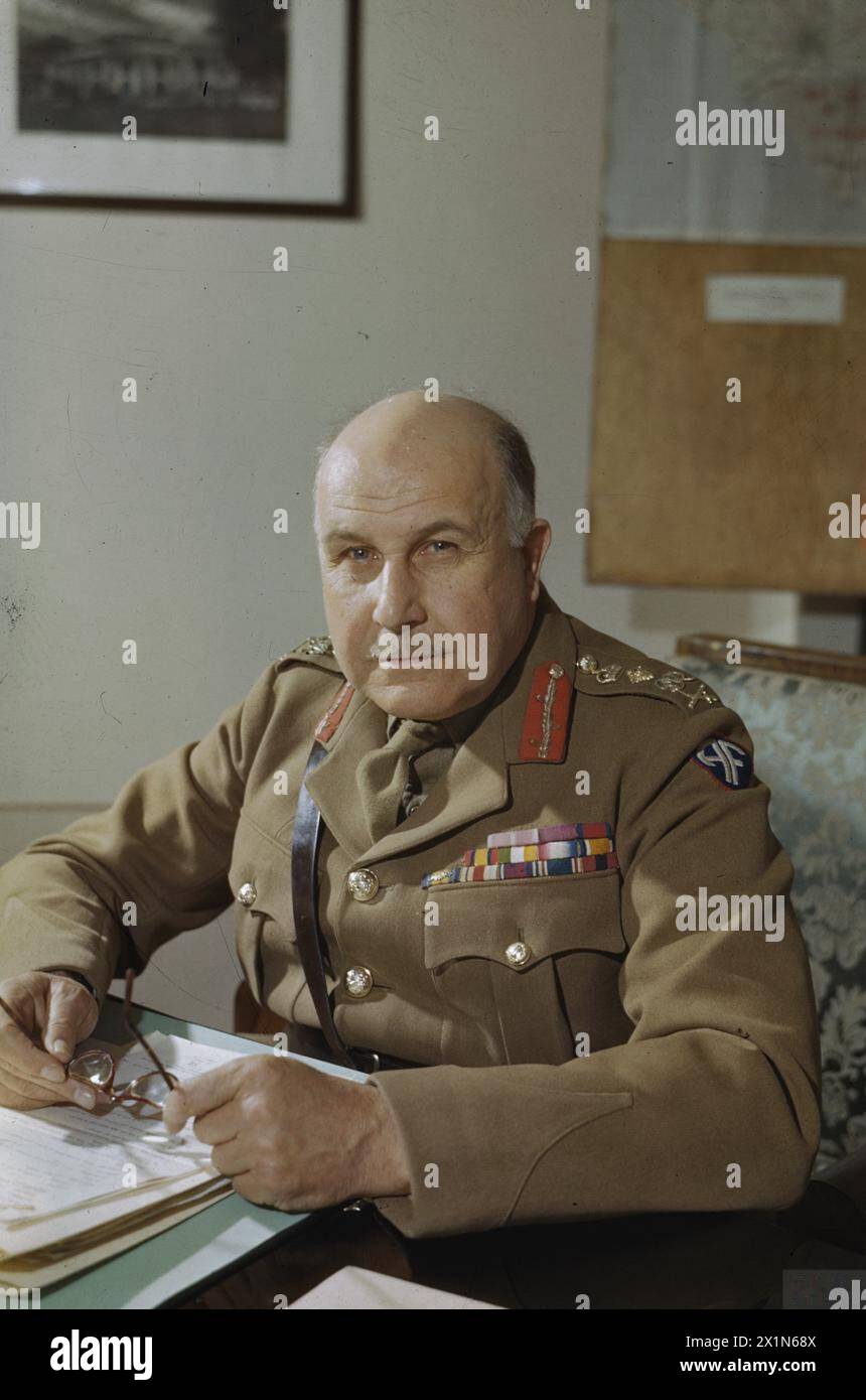 General Sir Henry Maitland Wilson, Supreme Allied Commander in the ...