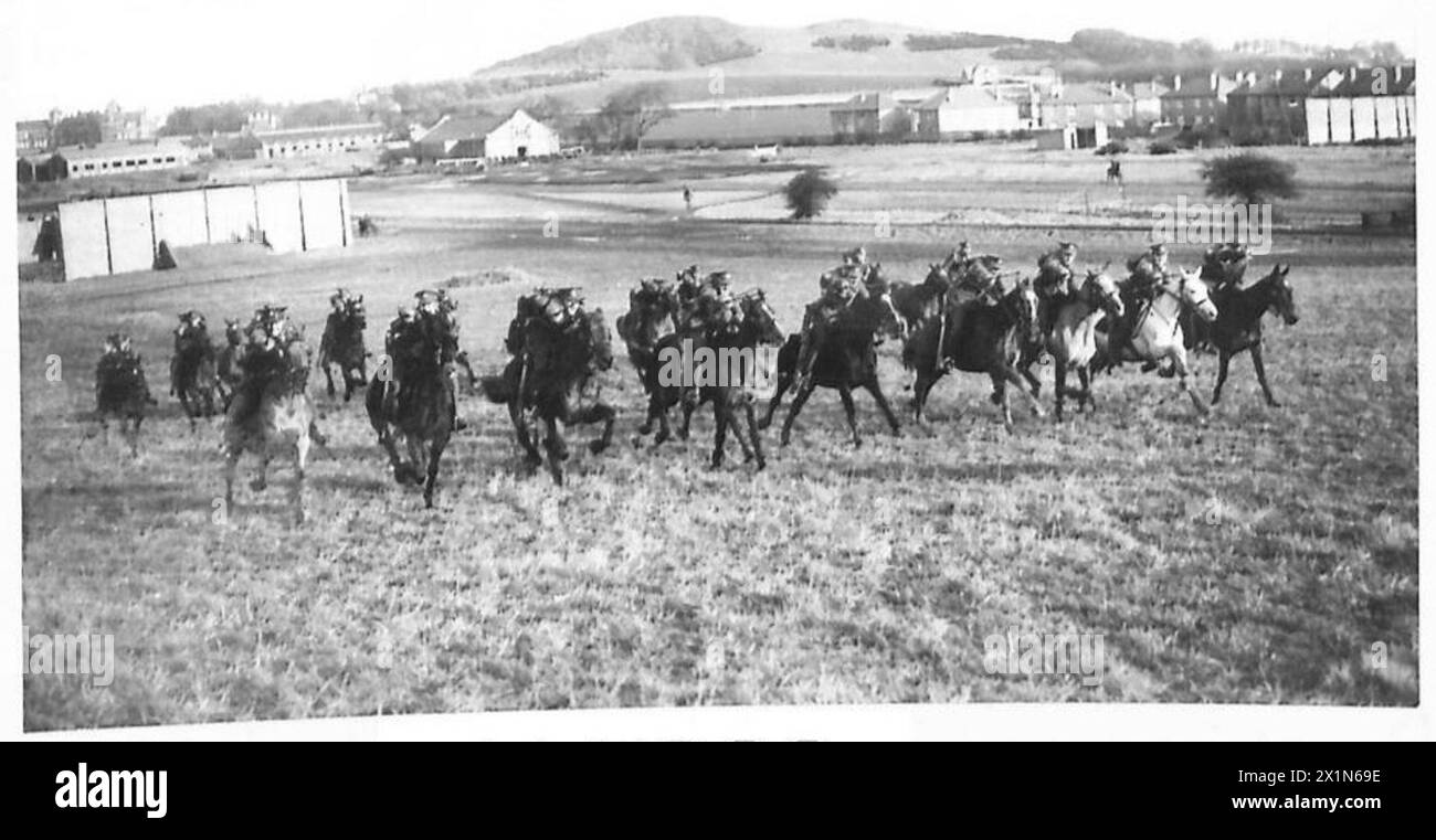 British army cavalry charge Cut Out Stock Images & Pictures - Alamy