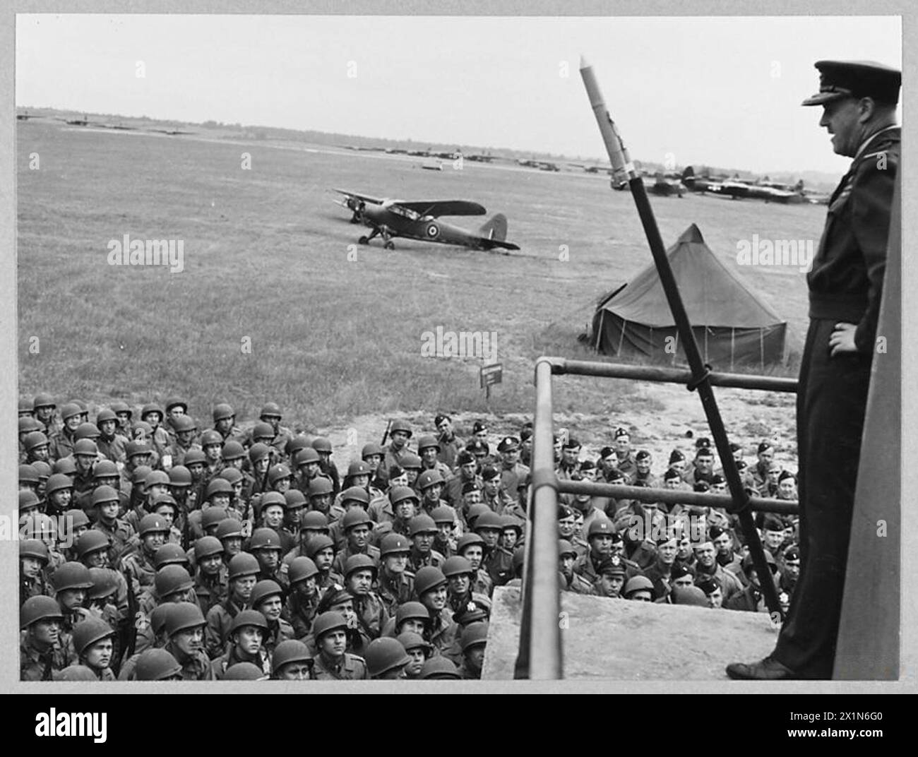 Air Chief Marshal Sir Trafford Leigh-Mallory, Air Commander in Chief of ...