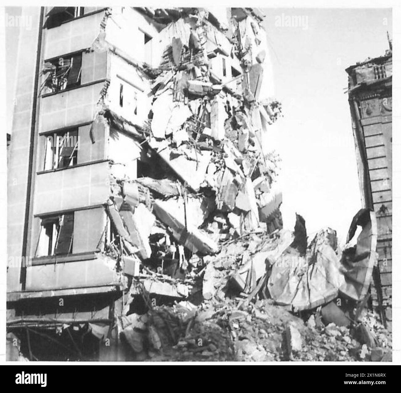 Block explosion Black and White Stock Photos & Images - Alamy