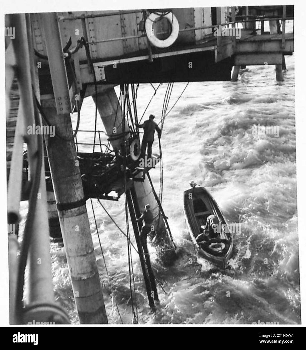 Anti-aircraft forts on the island include a lifeboat and conduct daily ...