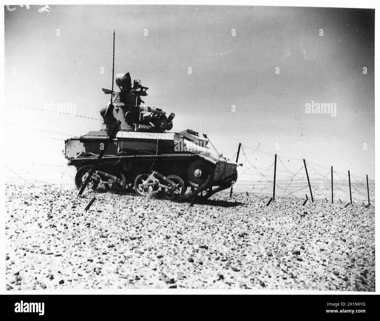 THE BRITISH ARMY IN NORTH AFRICA AND THE MIDDLE EAST 1940-1947 - A tank ...