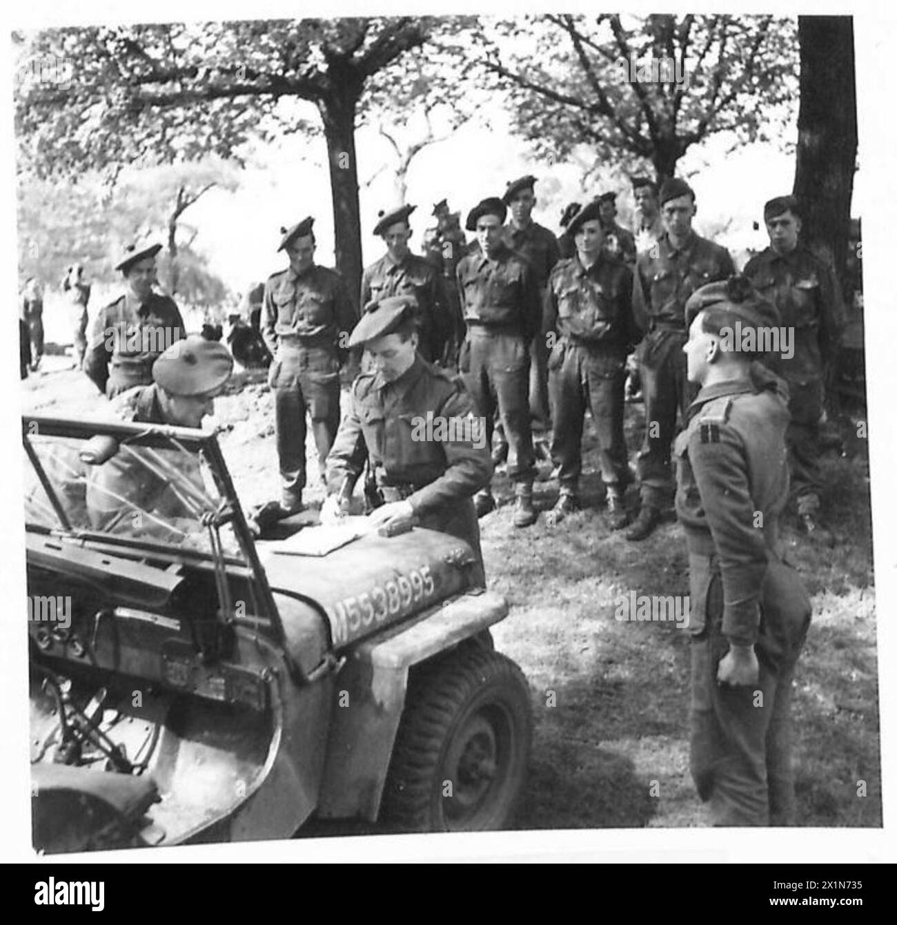 THE BRITISH ARMY IN NORTH-WEST EUROPE 1944-1946 - Beside a lake in ...