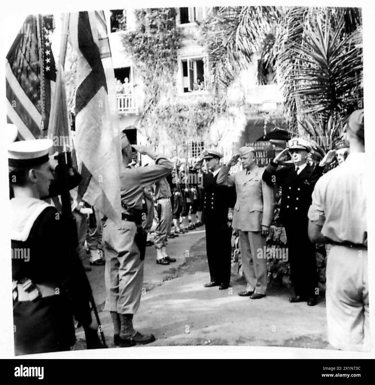 FAREWELL CEREMONY IN HONOUR OF ADMIRAL CUNNINGHAM - Admiral Sir Andrew ...