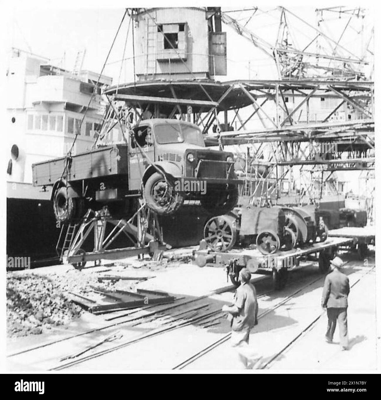 Team british military truck Cut Out Stock Images & Pictures - Alamy