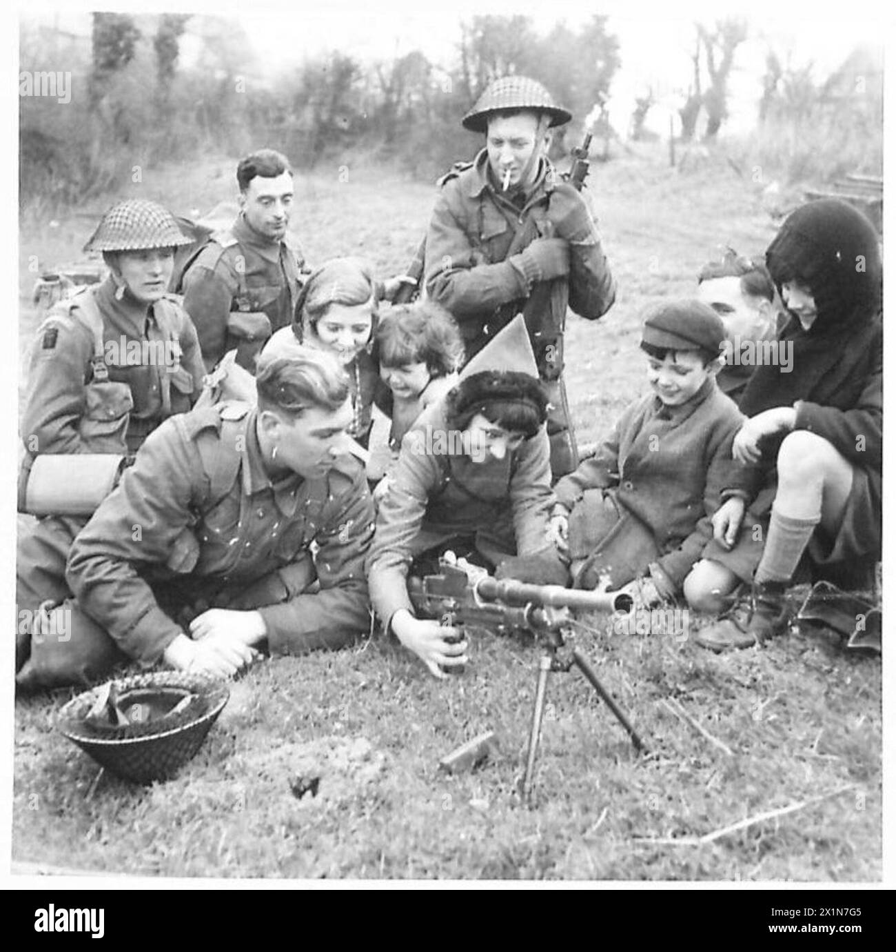 Bren gun girl hi-res stock photography and images - Alamy