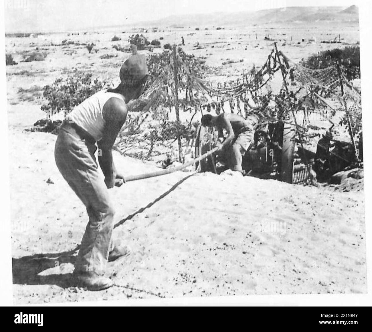 British soldiers clean guns hi-res stock photography and images - Alamy