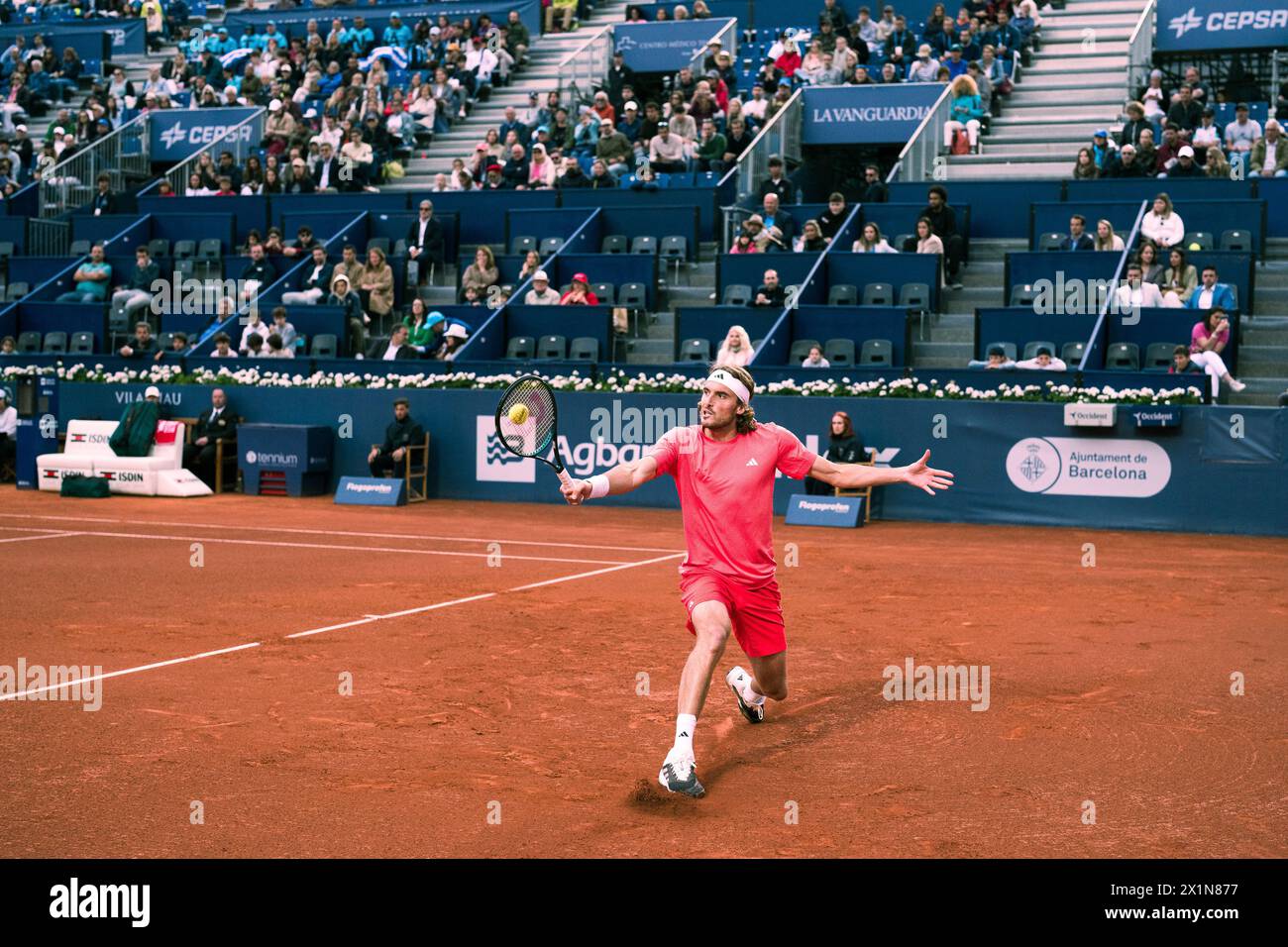 Stefanos tsitsipas conde de godo 2024 hi-res stock photography and images - Alamy