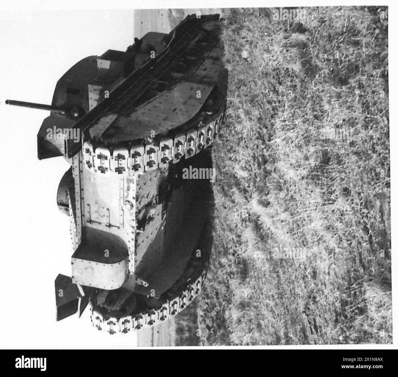 SPECIALLY TAKEN FOR POSTER PURPOSES - Pictures of a Medium Tank, Mark ...