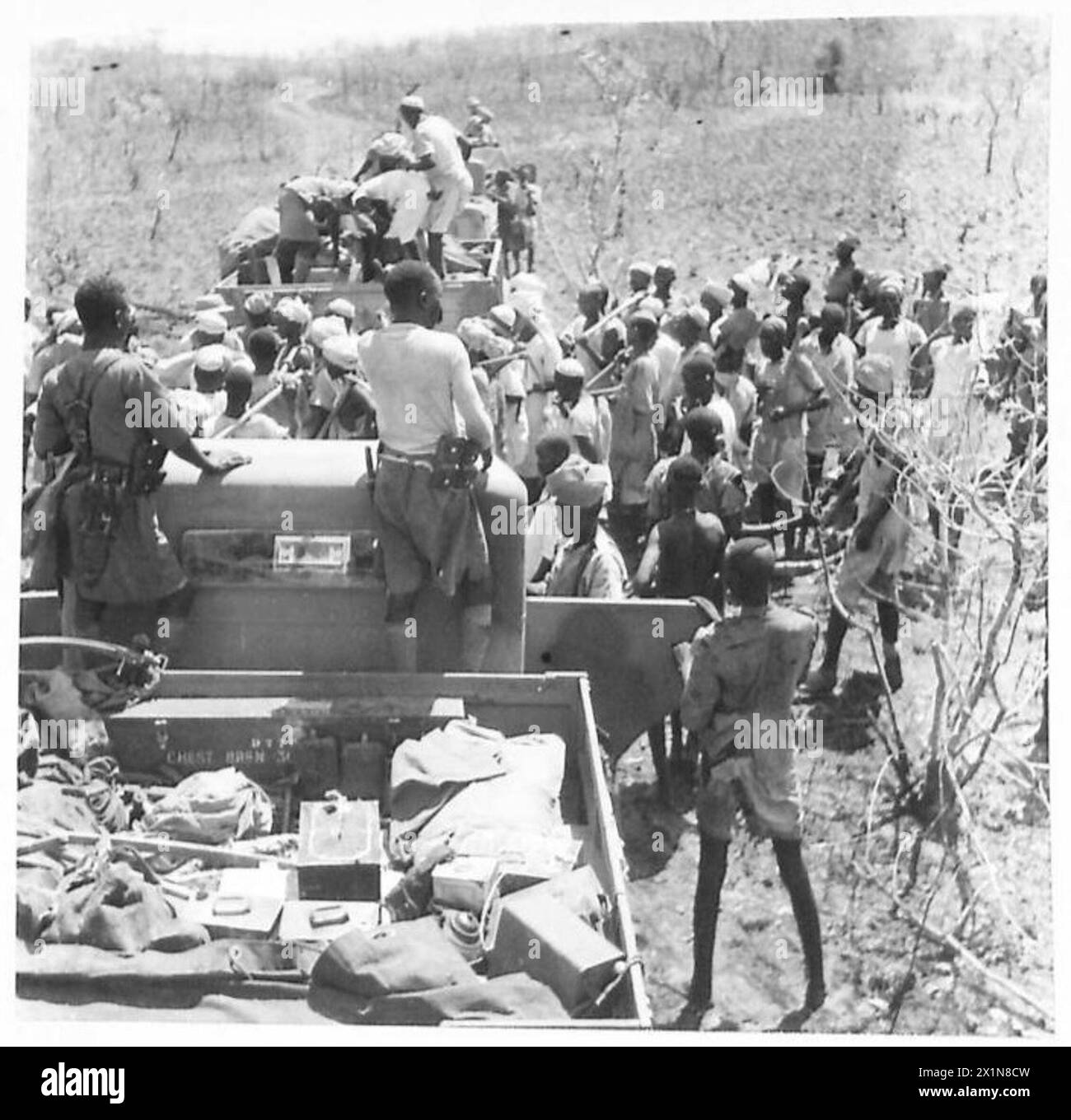 PENETRATION OF M.T. INTO THE GODJAM COUNTRY IN PURSUIT OF THE ITALIANS ...
