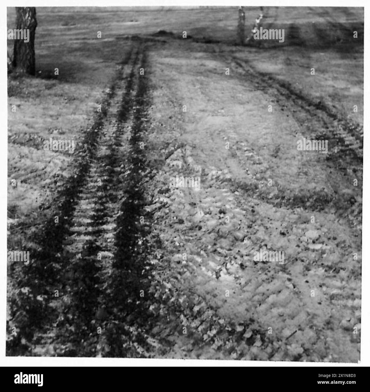 British valentine tank Black and White Stock Photos & Images - Alamy