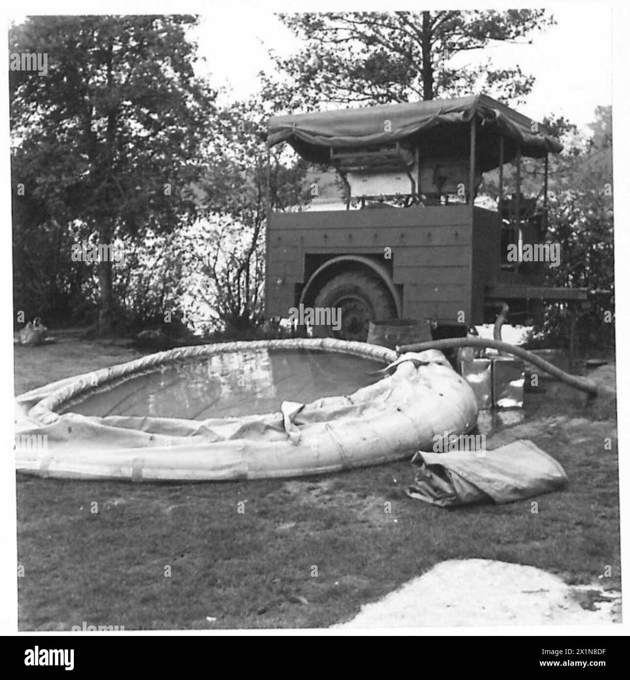 THE ARMY SCHOOL OF HYGIENE - Mobile water purifier, British Army Stock ...
