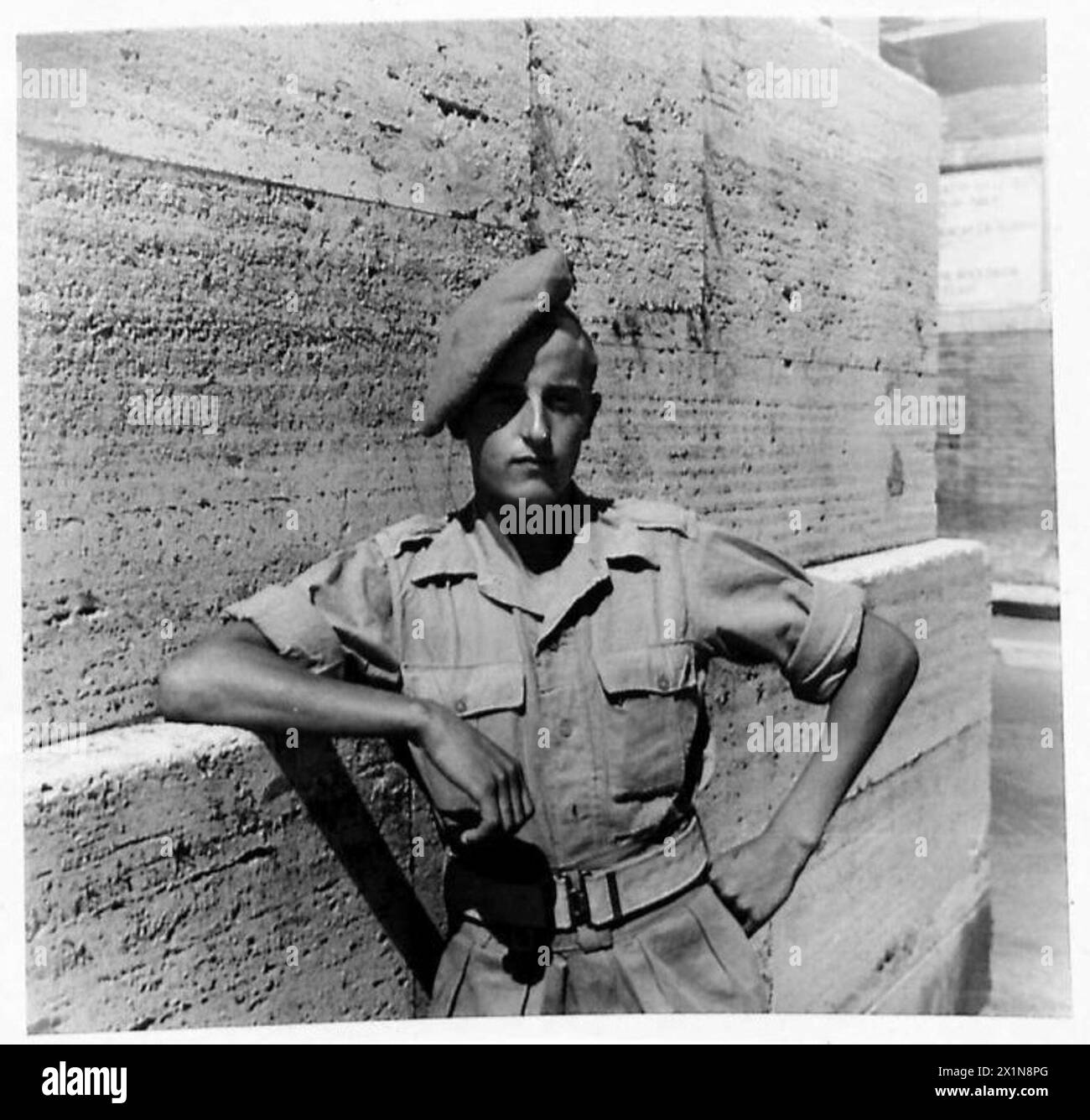 Gunner Walker served in the British Army, performing duties in ...