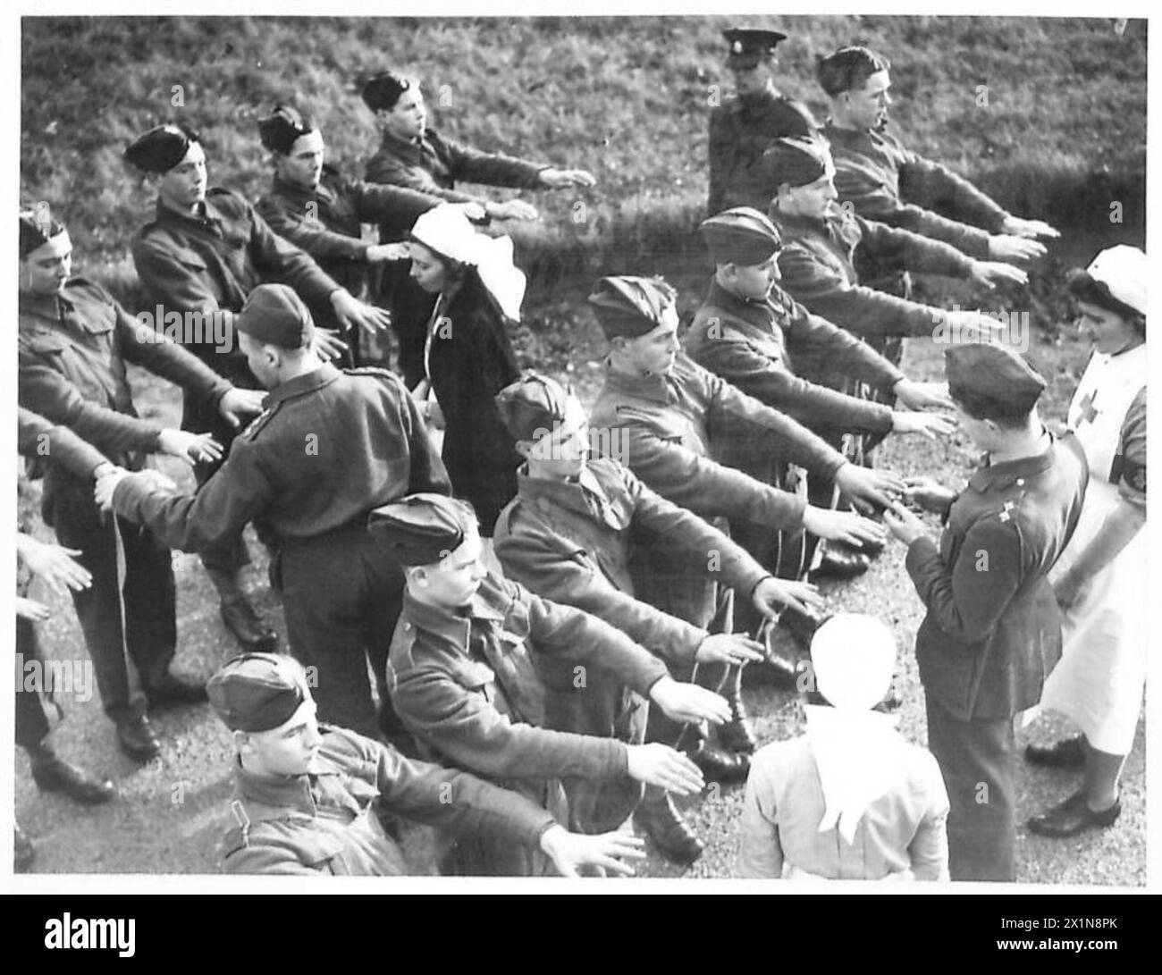 British soldiers check Cut Out Stock Images & Pictures - Alamy
