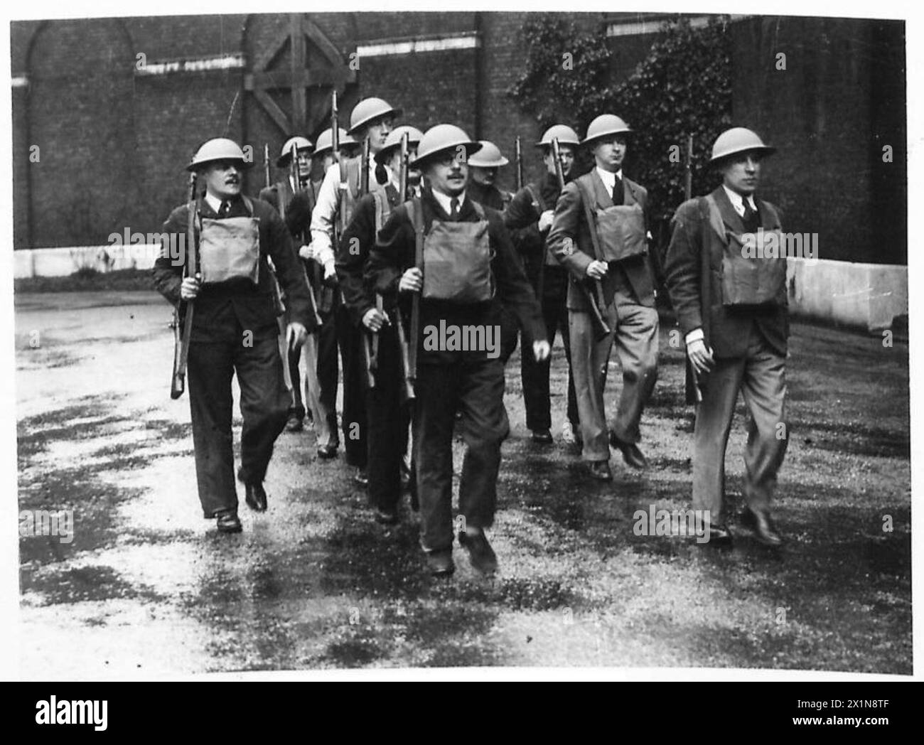 Irish army marching Cut Out Stock Images & Pictures - Alamy