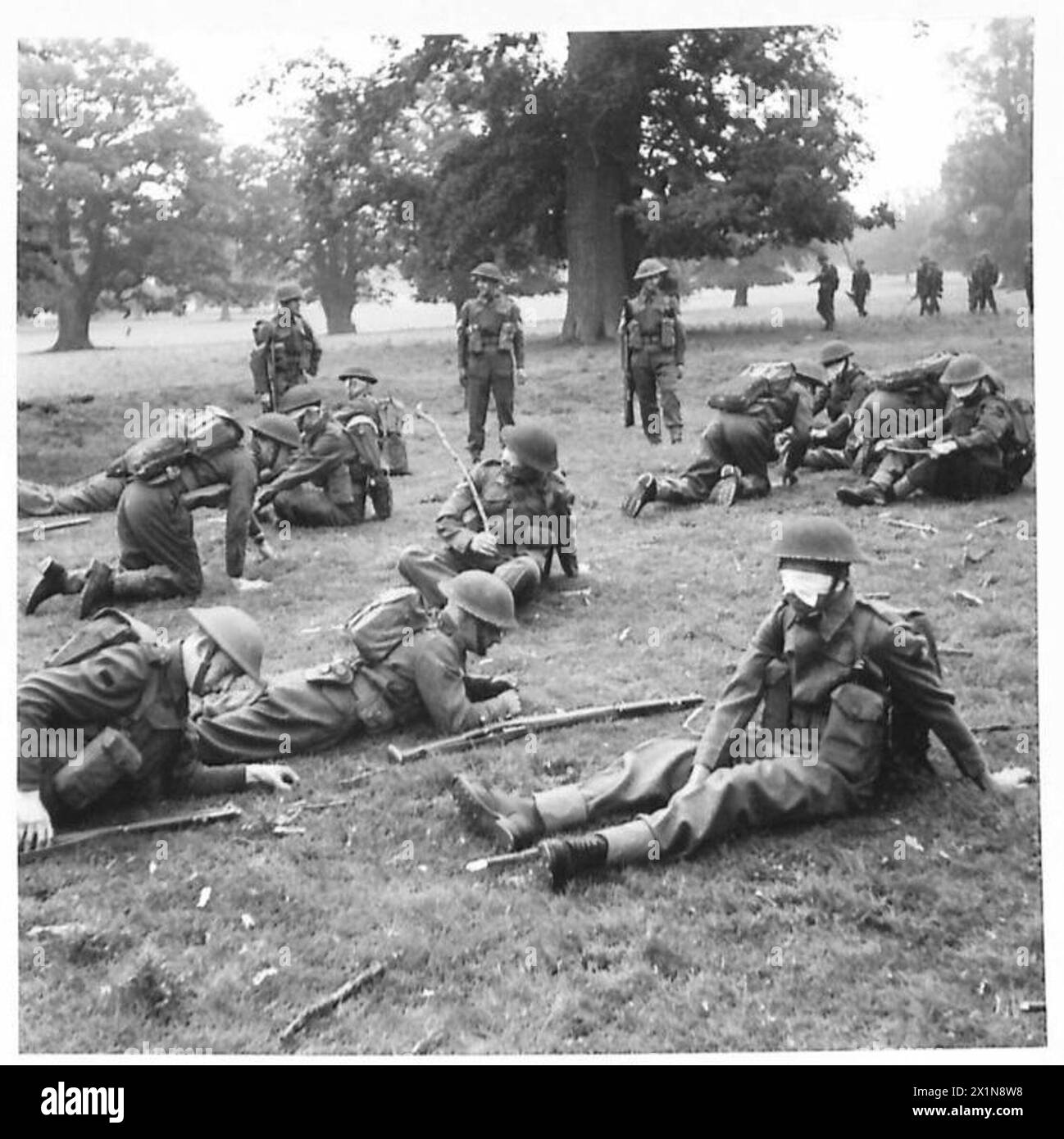 British army troops patrol Cut Out Stock Images & Pictures - Alamy