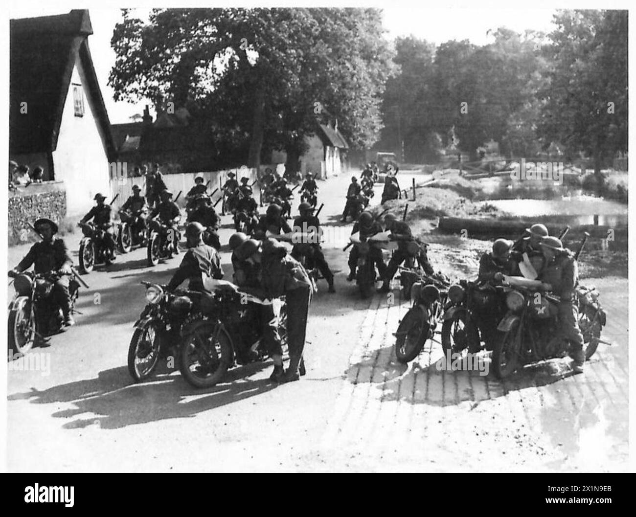 Mobile brigade unit Black and White Stock Photos & Images - Alamy