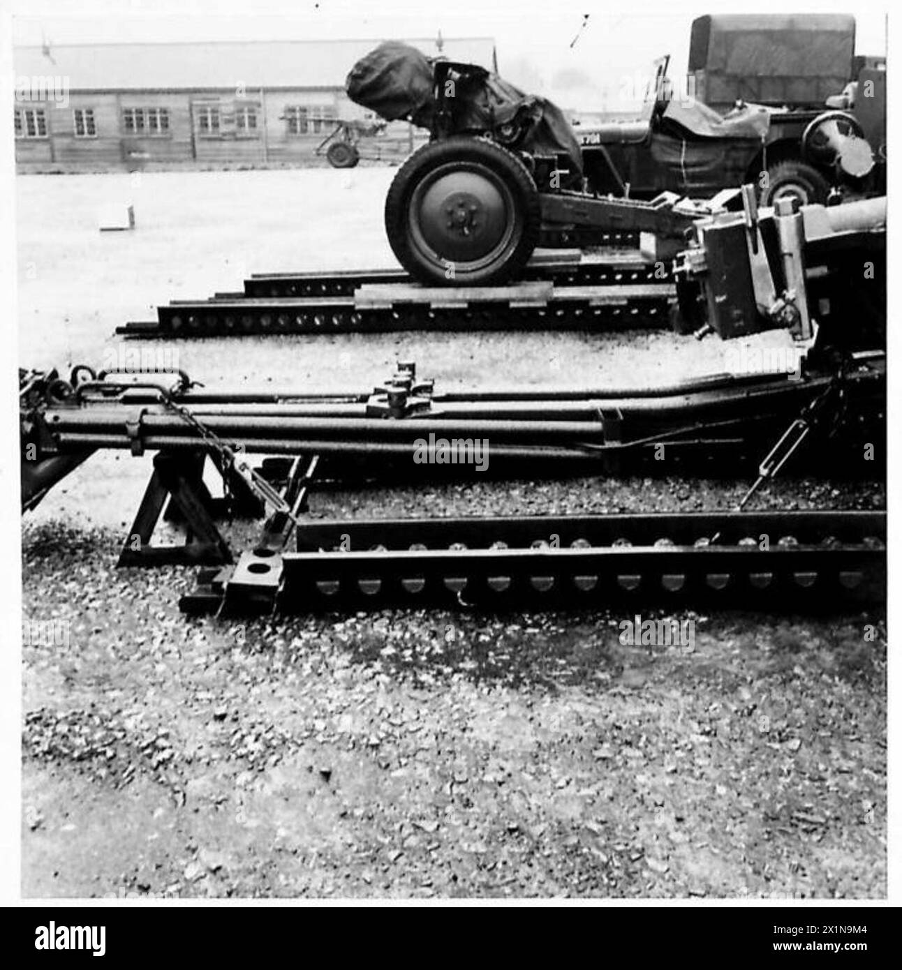 British Army glider operations involve transporting loads and equipment ...