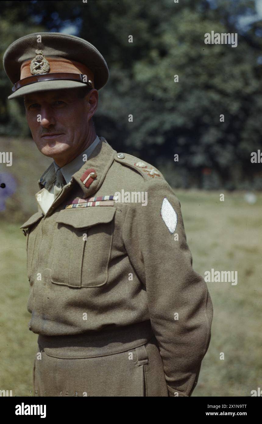 LIEUTENANT GENERAL J T CROCKER, CB, CBE, DSO, MC, COMMANDER OF 1ST ...