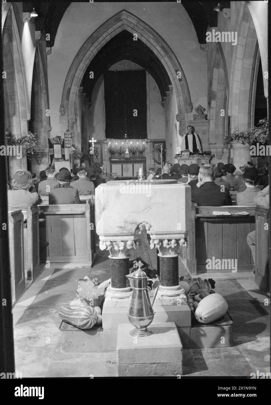 SELF-SUPPORTING VILLAGE: LIFE IN HOVINGHAM, YORKSHIRE, OCTOBER 1942 ...